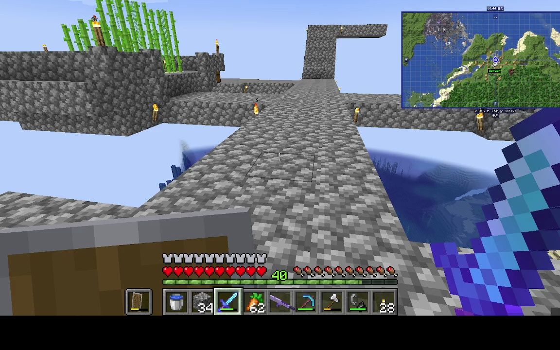 生存记11-探访下界要塞_我的世界