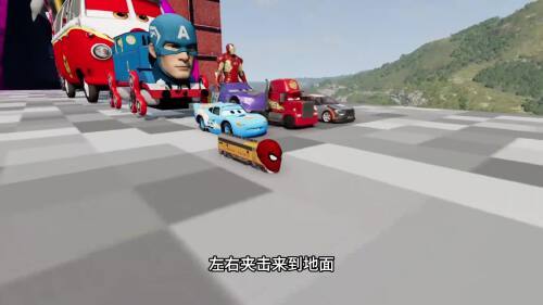 车祸模拟器:蝙蝠侠挑战绿巨人阵地,差一点就被抓到了