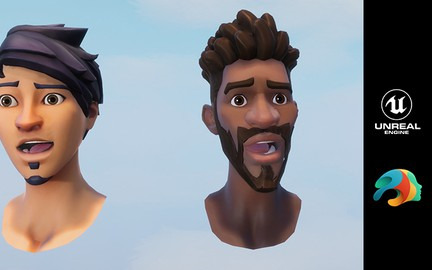 ...查看简介」Udemy - UE4中电影与游戏的唇形同步+面部表情处理技术