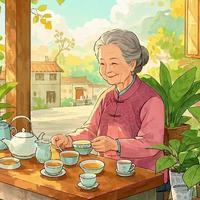 姥姥茶摊