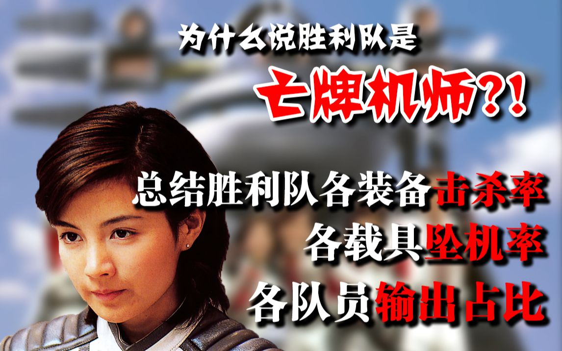 ...牌机师正名!胜利队到底是谁在Carry?【奥特曼战队战绩盘点分析08】