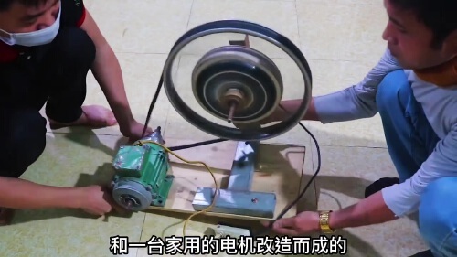 电动车电机改装大功率循环发电机,每天循环发电,躺着赚钱发电机循环...