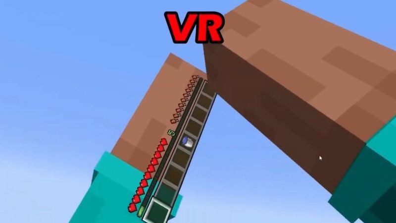 用vr玩我的世界是什么感觉呢