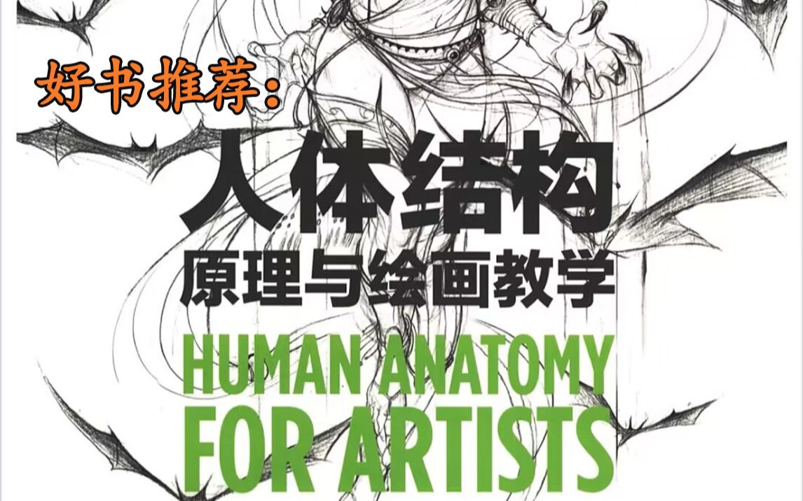 不会画人体必看!《人体结构原理与绘画教学》跟着春哥学人体~你也能...