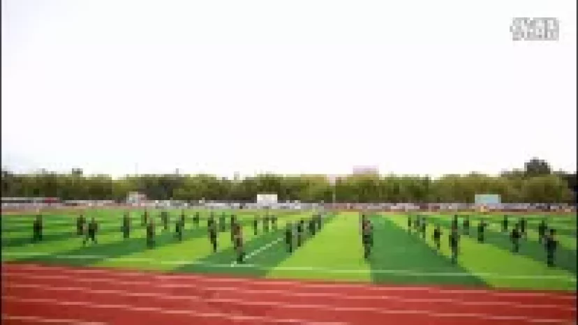 新疆铁道职业技术学院第三届田径运动会大型团体表演