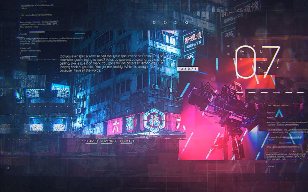 AE模板-科技感图片视频片头包装开场