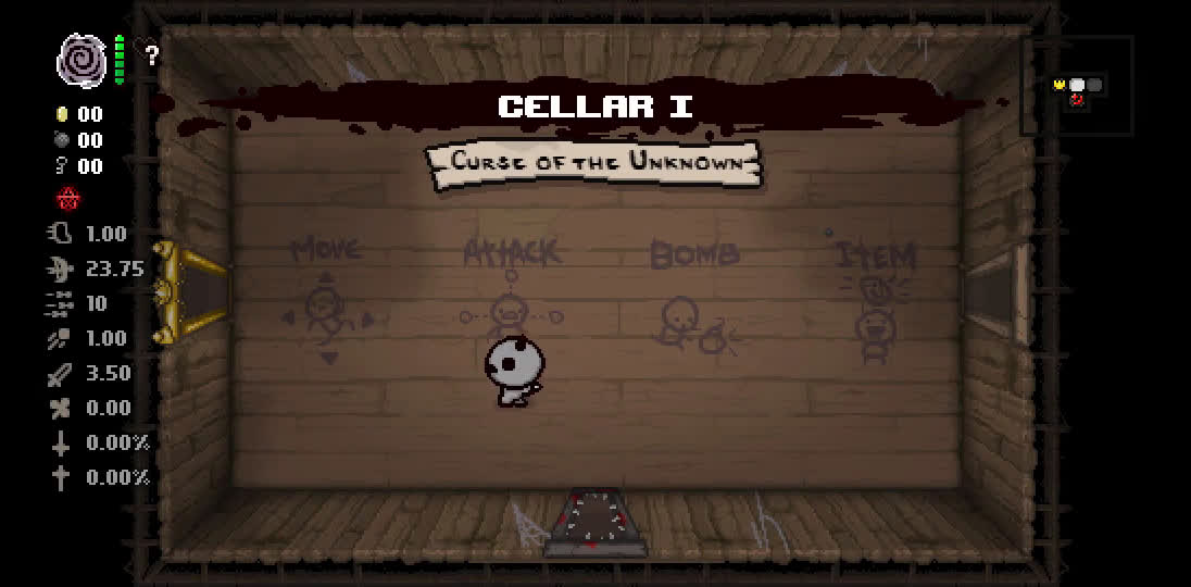 以撒的结合胎衣+ #总算过了次轻困难难度