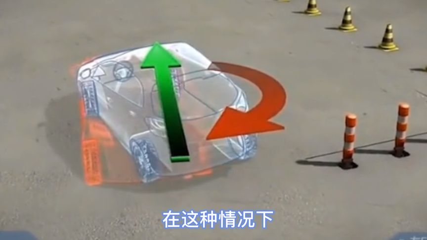 给大家讲解ESP车身稳定系统如何工作的