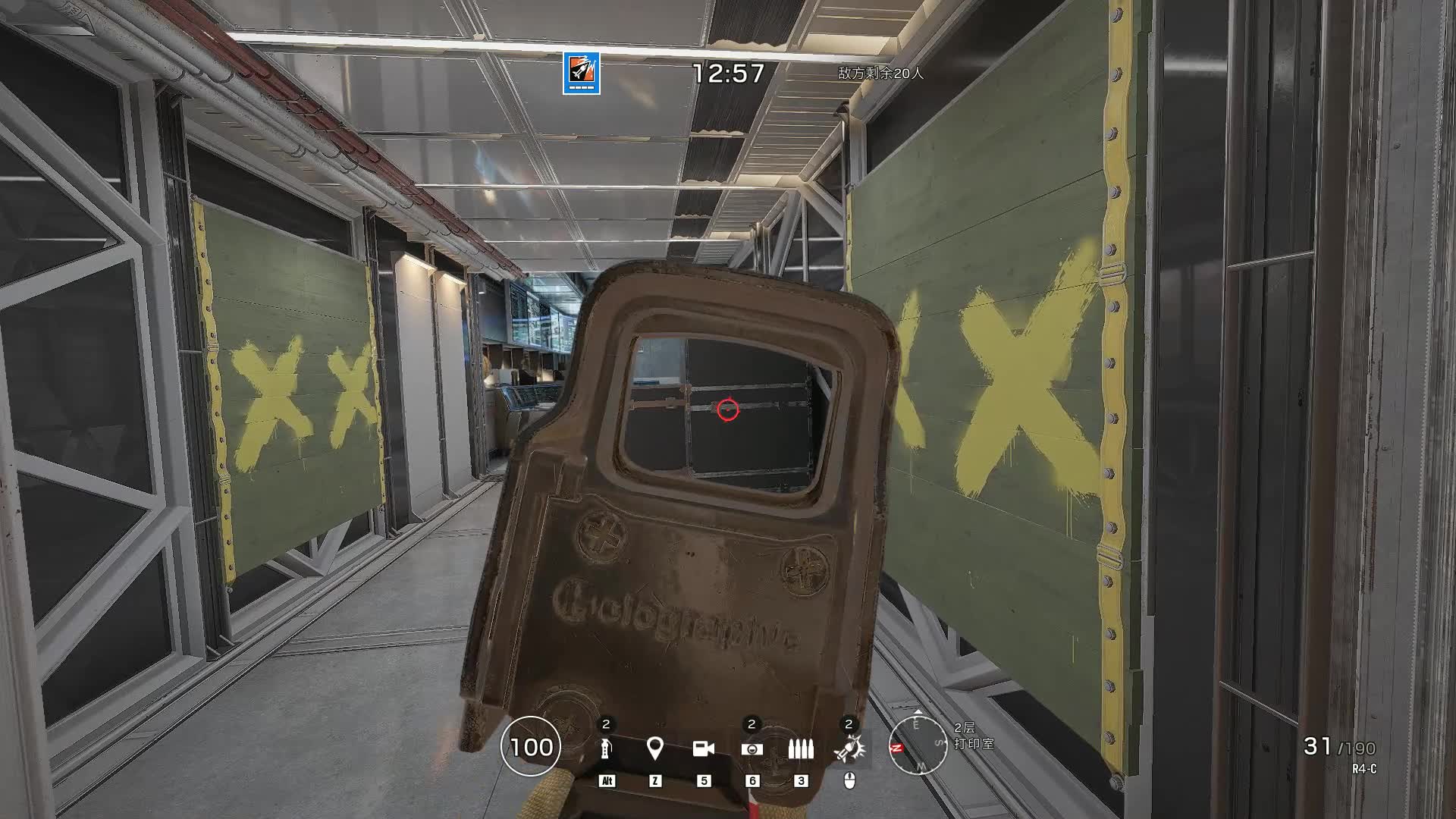 彩虹六号——摸鱼,灵活运用N卡的滤镜功能来制造常驻屏幕中心准星.