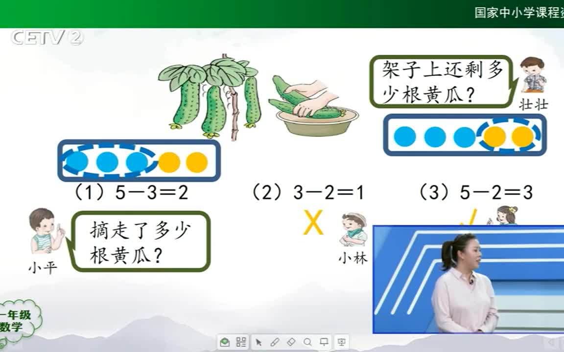 小学数学一年级上册12《加减法的初步认识练习》