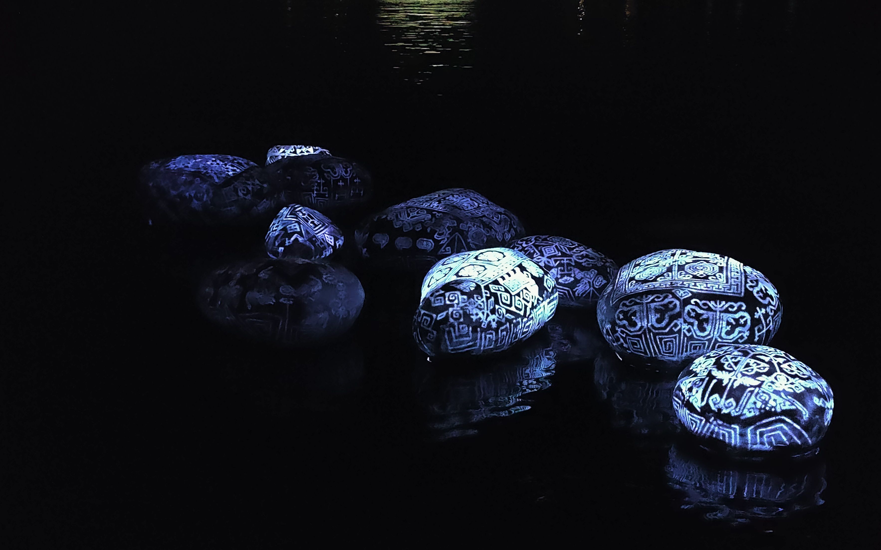 灯光装置|光影万象·2022千岛湖国际光影艺术双年展参展作品《光织》