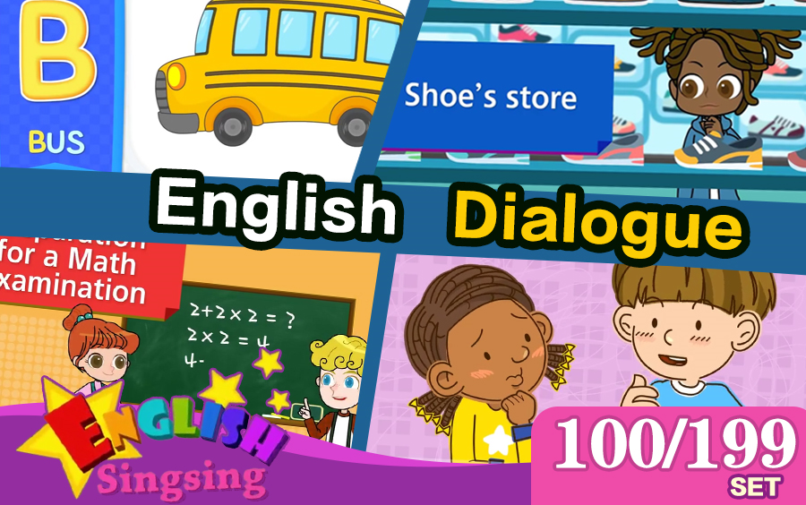 【800集】[2] English Singsing 儿童英语启蒙动画,日常对话轻松学