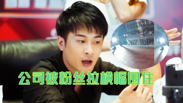 辛巴公司被粉丝拉横幅围住,数十人被电信诈骗,喊话辛巴出来回应