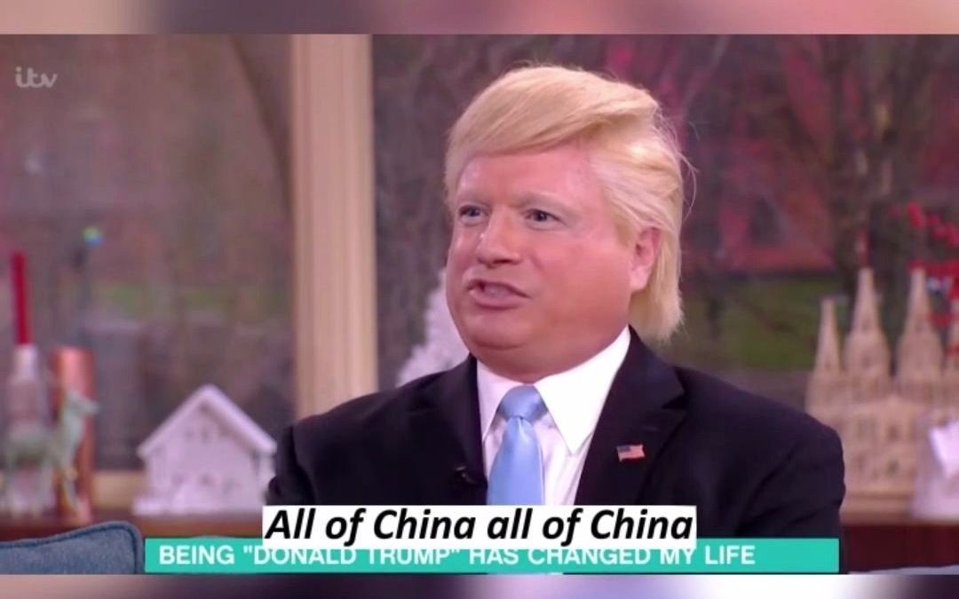 【川普模仿者】模仿特朗普 多年,模仿最难的就是他的声音和动作,但是...