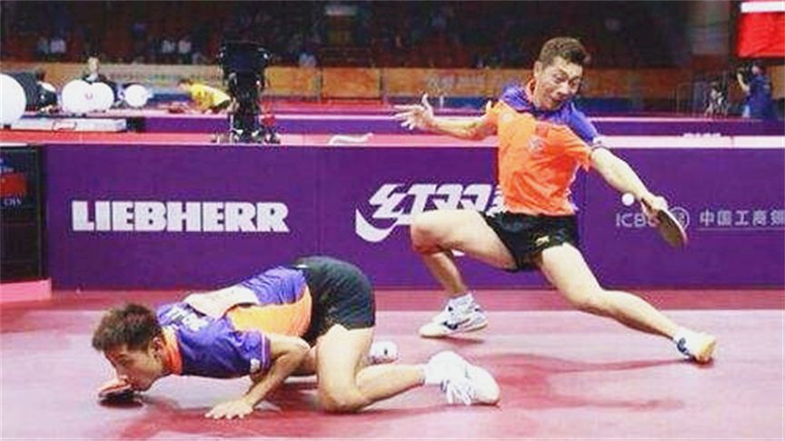 和许昕双打必备的技能!张继科掌握精髓,马龙樊振东一脸懵逼