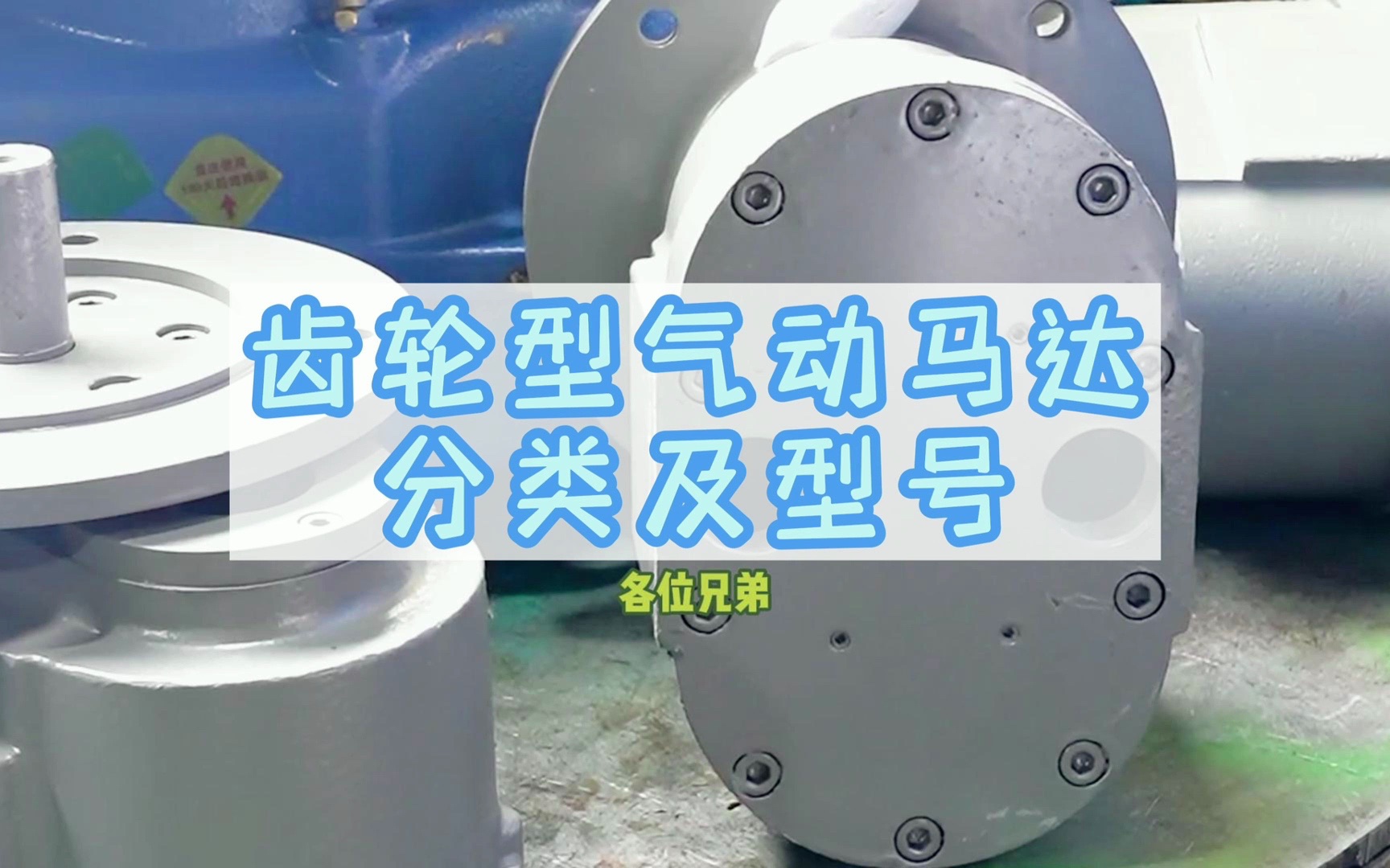 齿轮型气动马达,分为哪些类型,有哪些型号?今天讲解清楚!