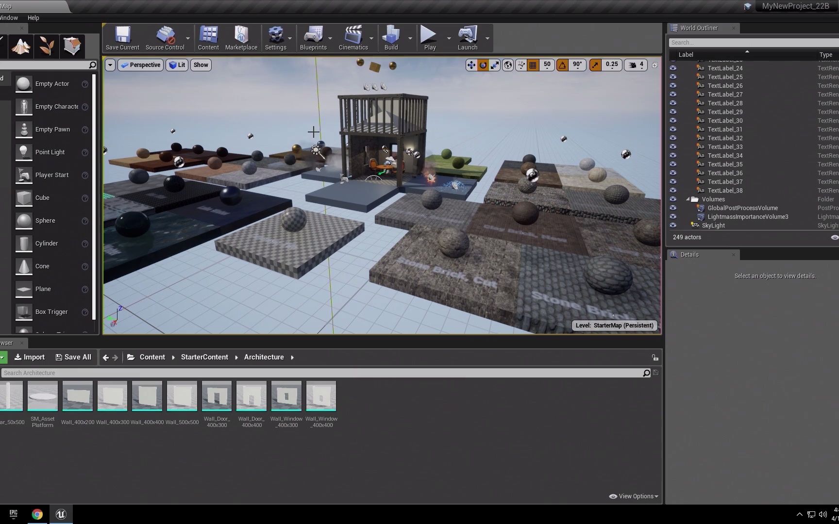虚幻引擎UE4编辑器基础.8工具栏概述