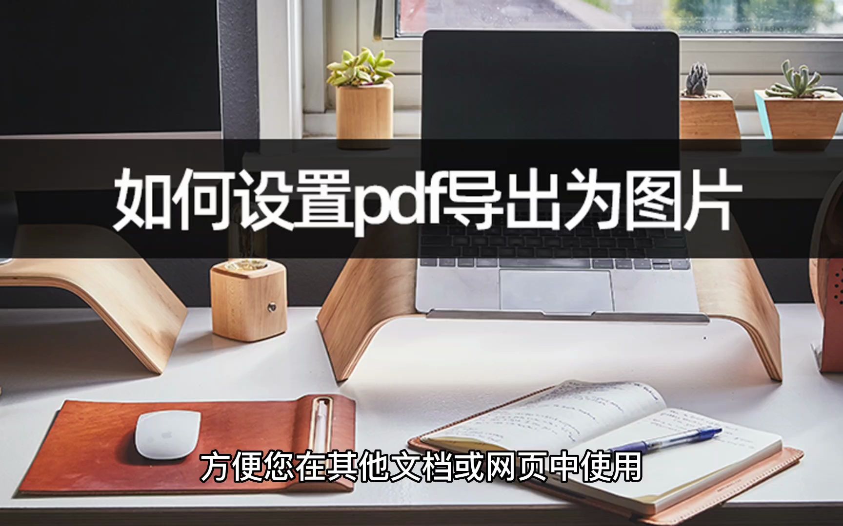 如何设置pdf导出为图片?几步完成pdf导出为图像