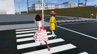 樱花校园模拟器:十字路口女孩的秘密