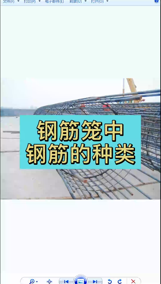 钢筋笼中钢筋的种类
