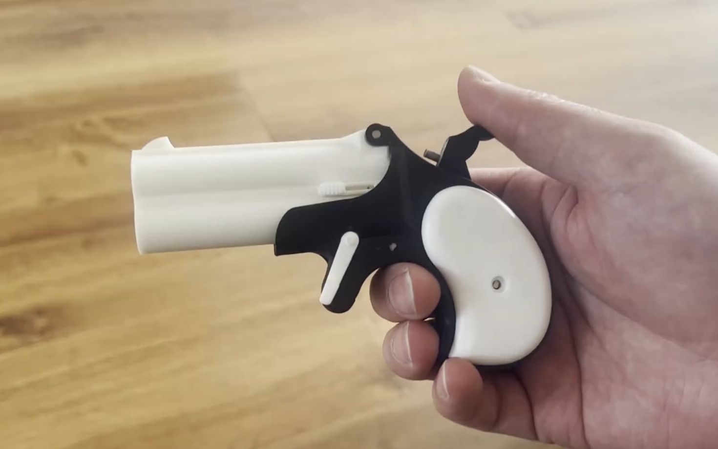 3D打印德林杰砸炮枪