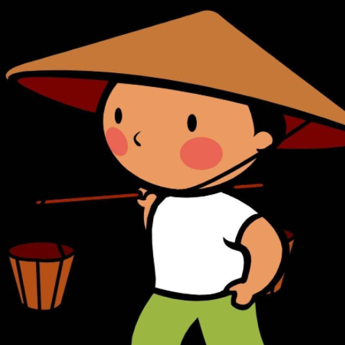 勤恳的民工 