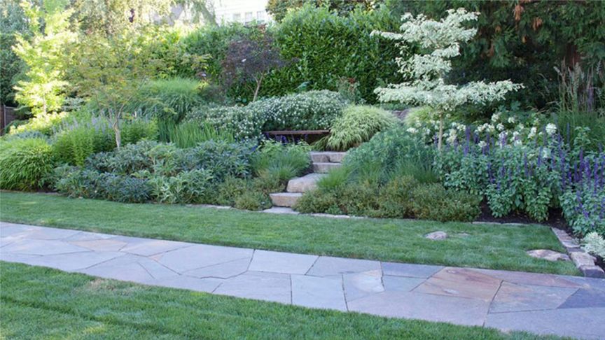 上千平米别墅庭院景观设计案例分享|别墅庭院绿化