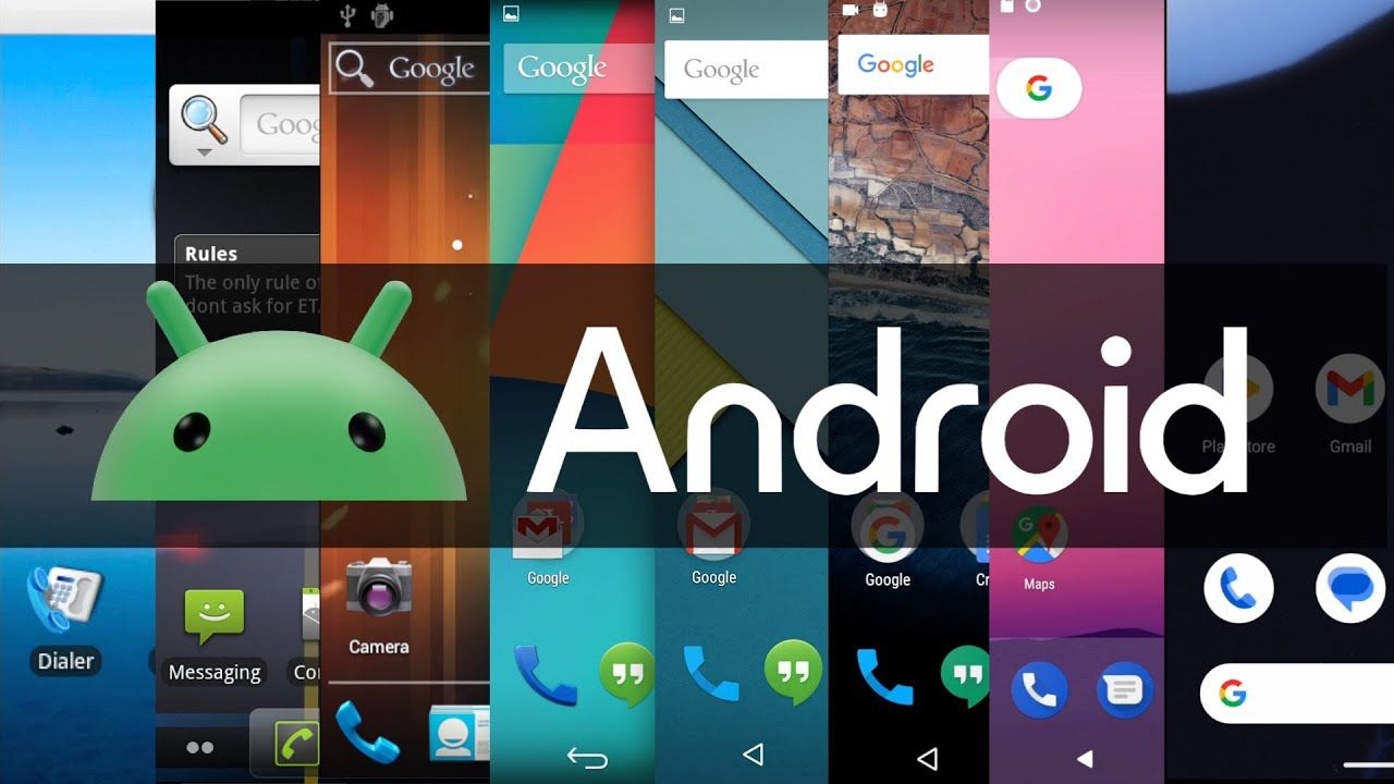 从Android 1.0到15 的UI发展史