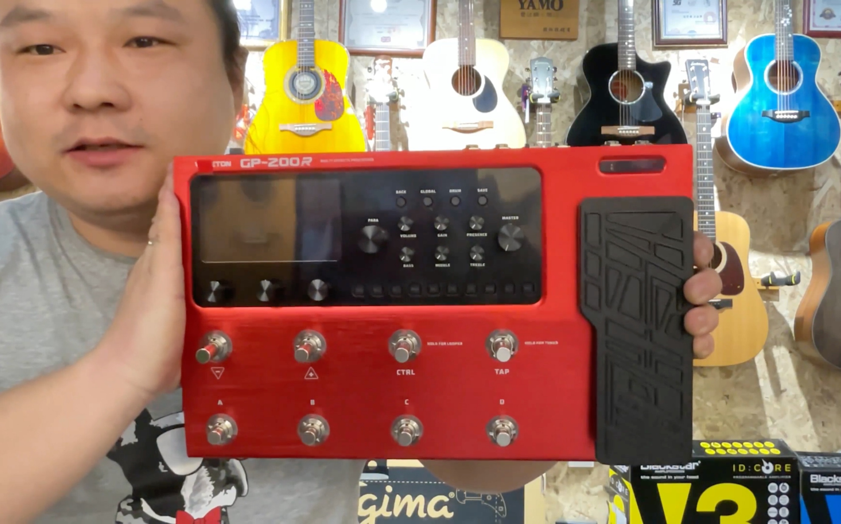 顽声GP200R效果器 试听分享