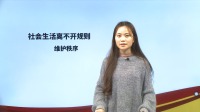 初中政治八年级上册同步课堂知识点全解析 第5集 社会生活离不开规则...