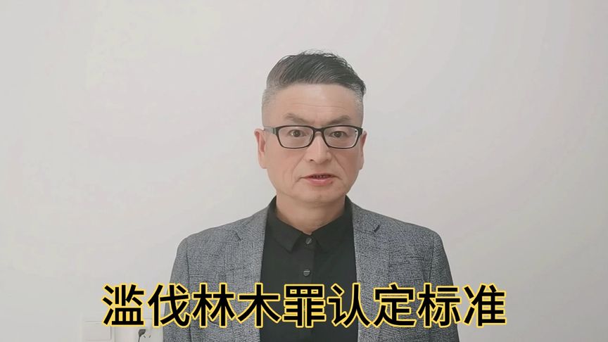 滥伐林木罪认定标准