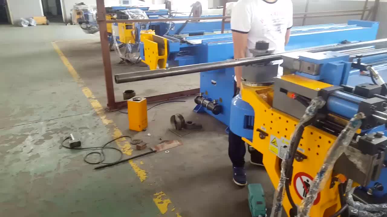 50全自动数控CNC液压弯管机-