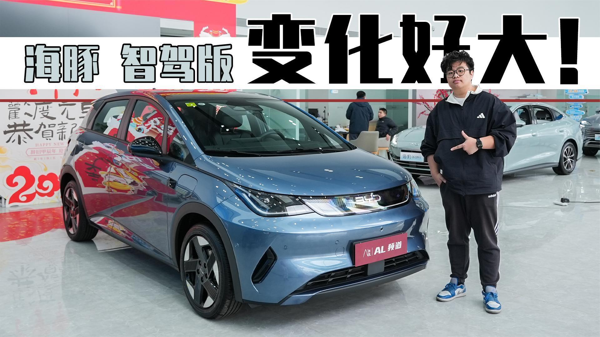 探店比亚迪海豚智驾版:变化不止天神之眼