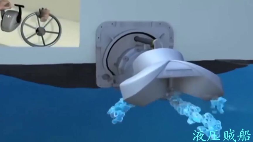 快艇推进器的工作原理