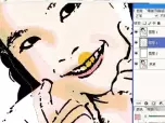 PS照片变卡通画 PS基础实例教程 人物美白系列 卡通手绘