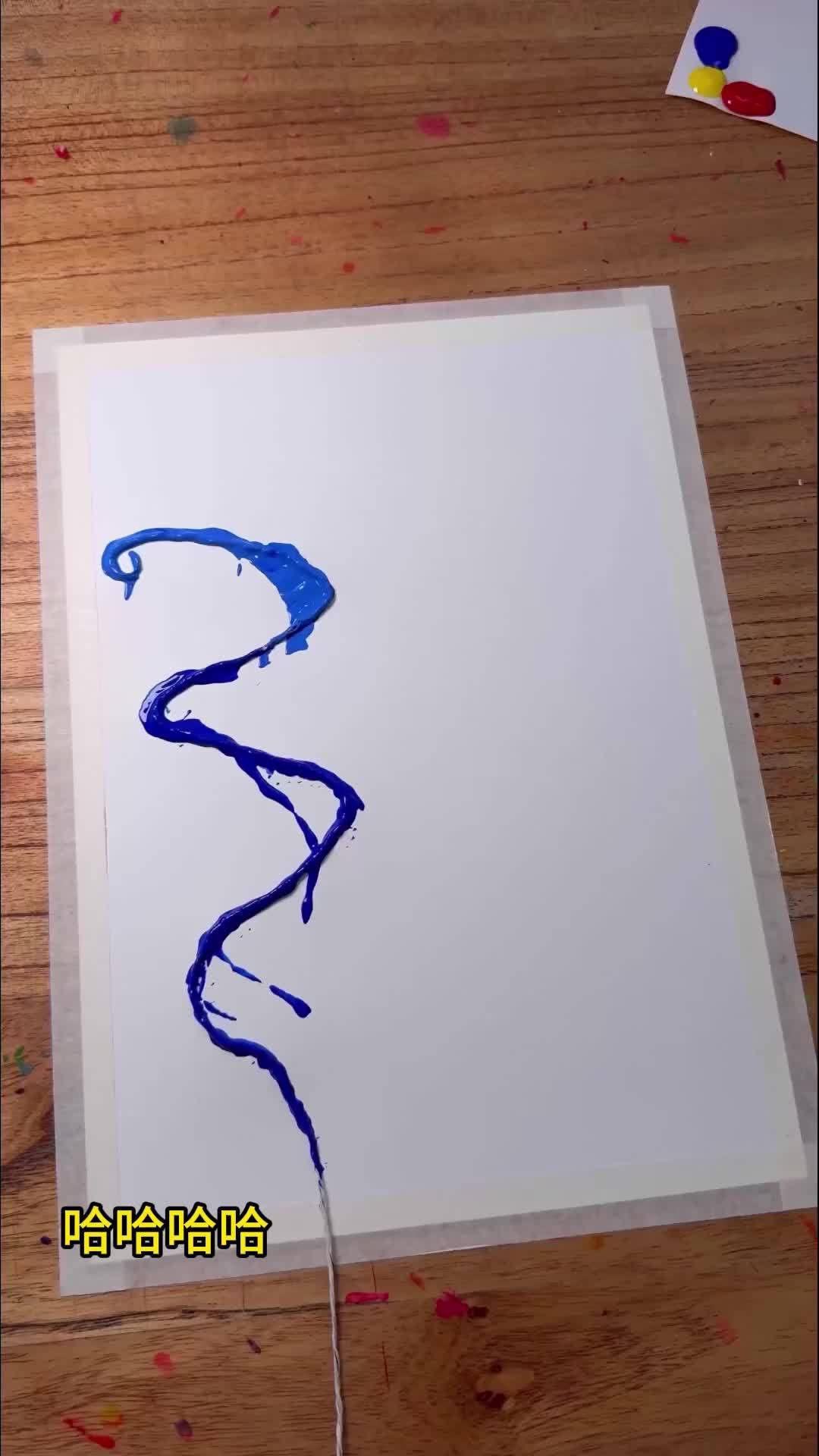 线条的艺术绘画!