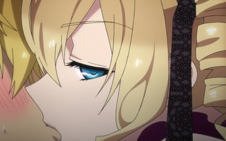 强吻就算了 ,口水拉丝就过分了吧!