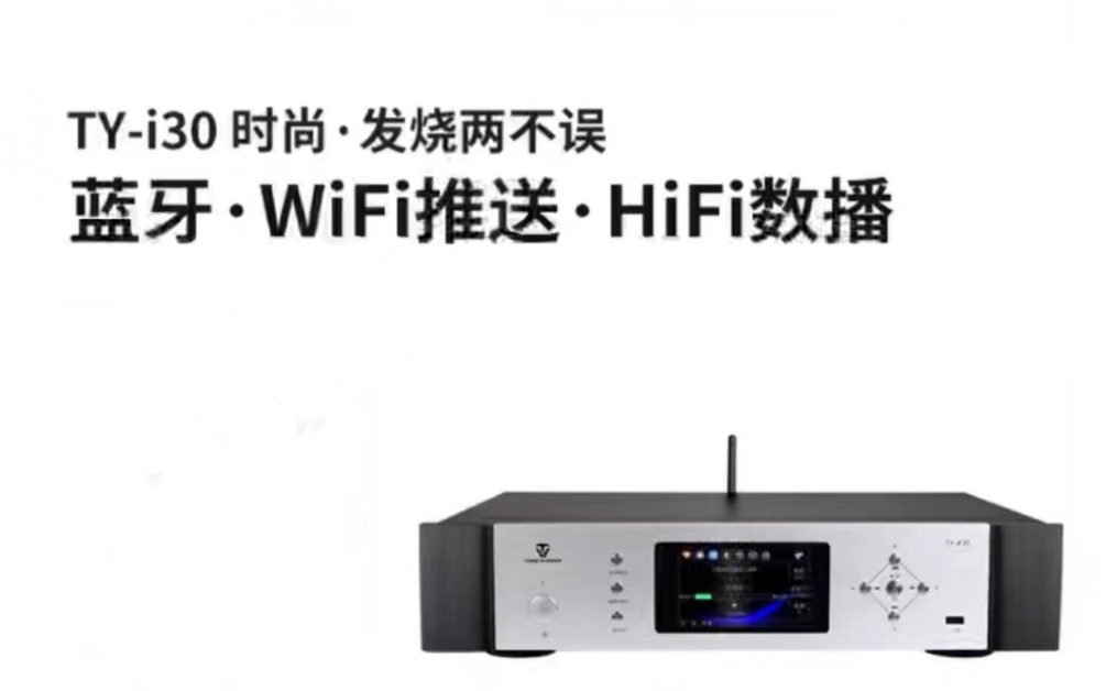 天逸 TY-i30数字网络播放器WiFi蓝牙音频解码器,实体店地址:西安路...