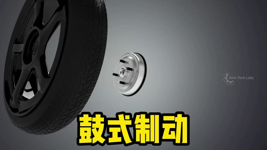 鼓式制动器是一个使用摩擦引起的一组的制动器