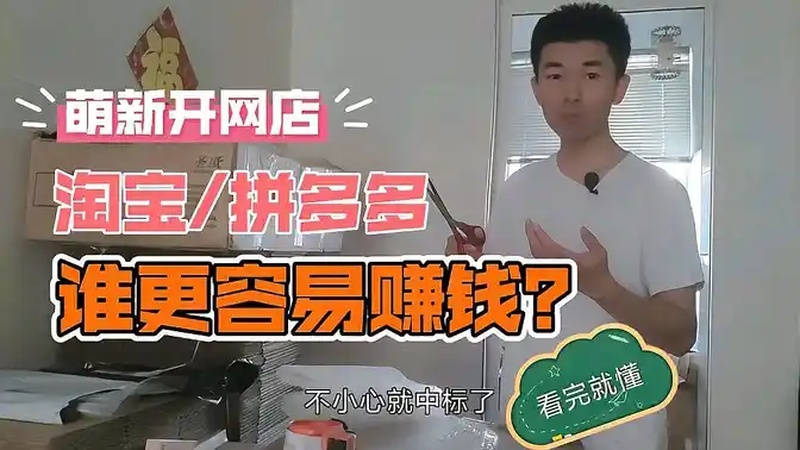 淘宝和拼多多谁更容易赚钱?亲身经历告诉你答案