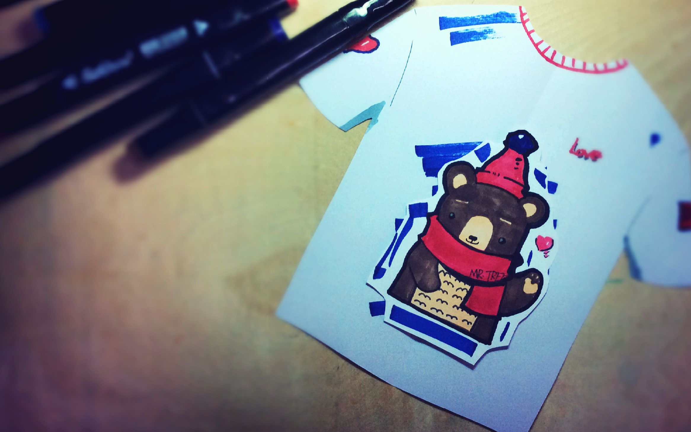 儿童设计课《小小t恤衫设计师》