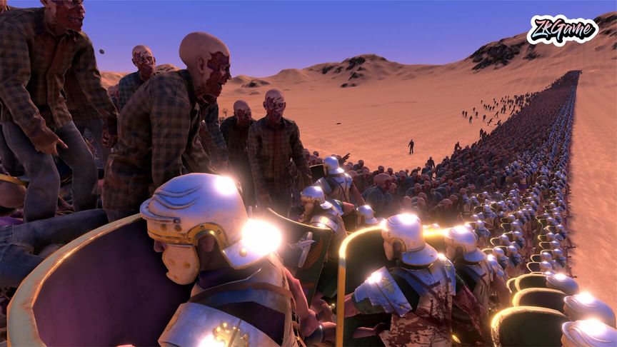 【Zk游戏剧1-1】耶稣大战丧尸军团 终极史诗战争模拟器