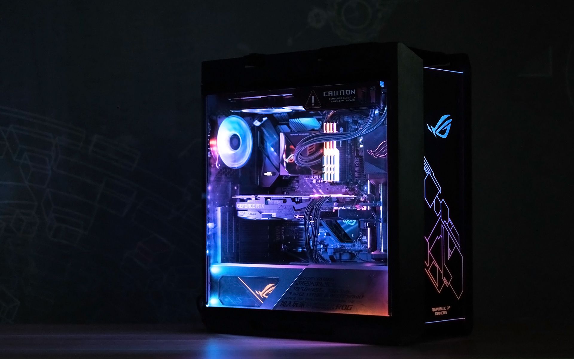 【翼王】灯效可以提升电脑性能?组装一台全身幻彩RGB的游戏电脑主机