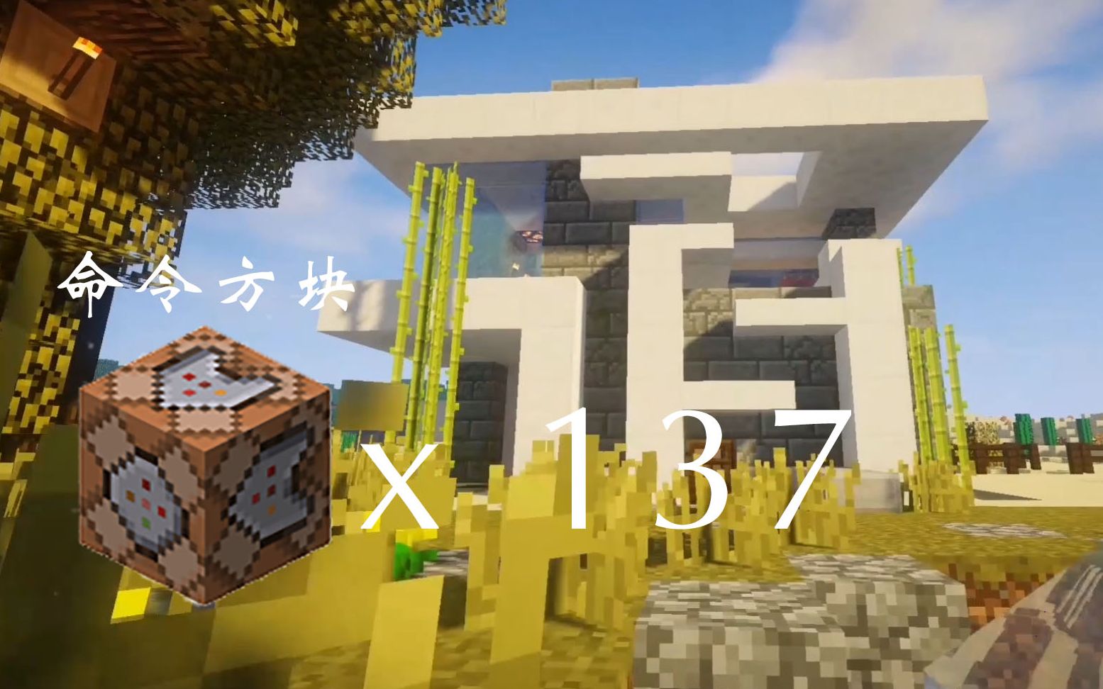 【我的世界】原版命令方块房子