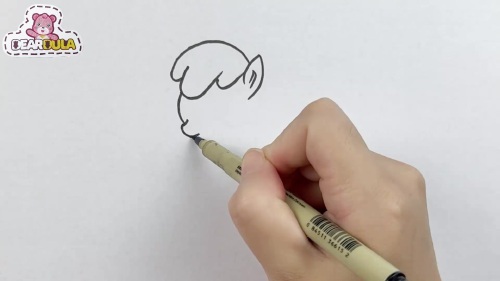 小马宝莉绘画怎么画,可爱的小马宝莉绘画教程