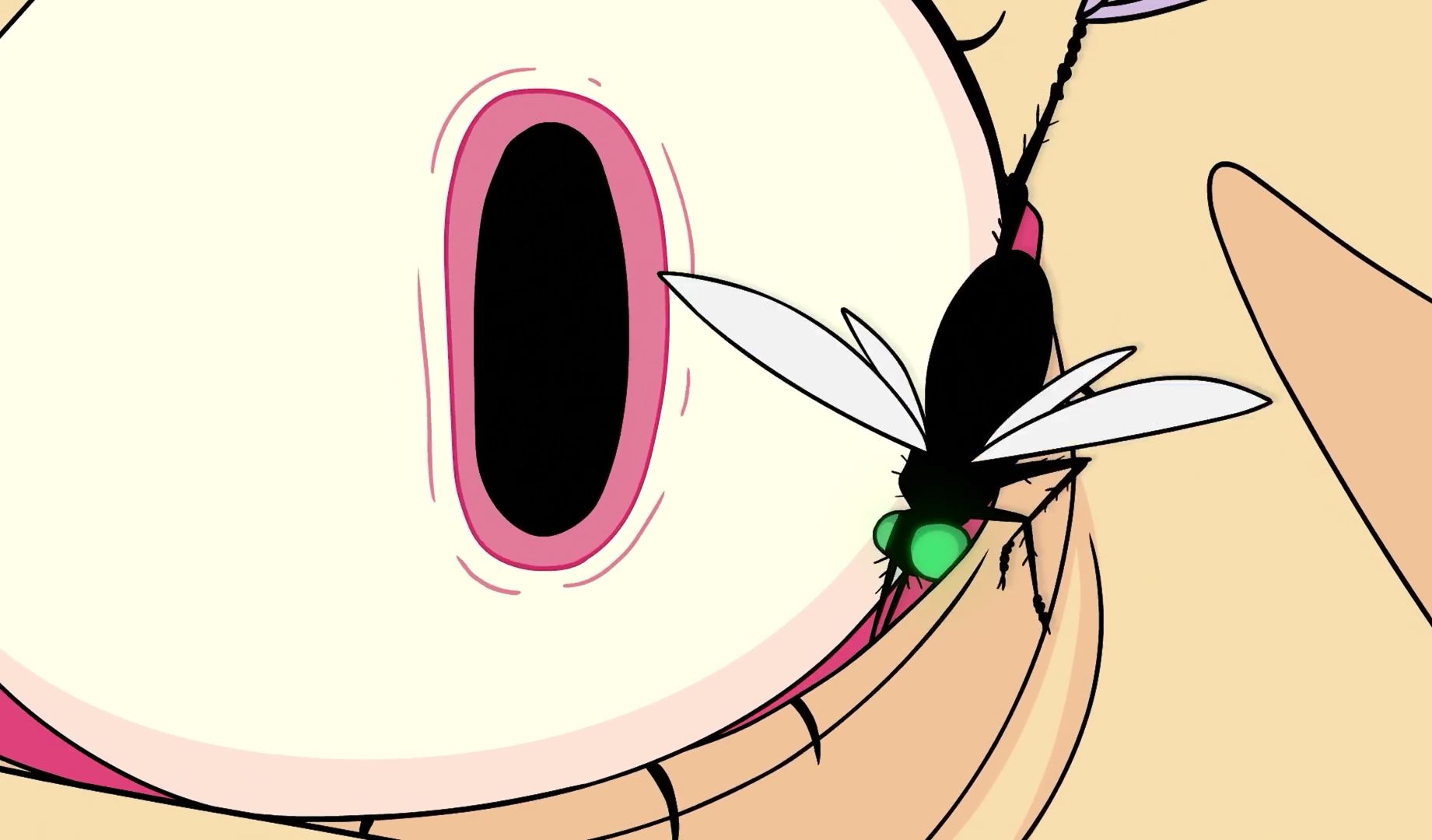 【恐怖动画短片】扫兴的苍蝇,我的眼里有苍蝇!