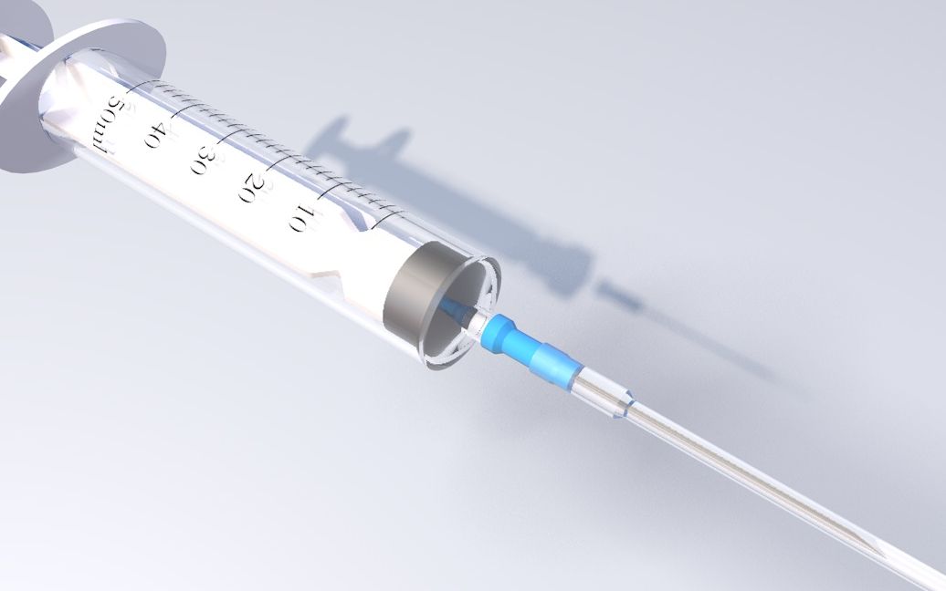图羽科技绘图—C4D绘制注射器