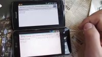 LG双核 VS samsung单核手机 网络视频播放