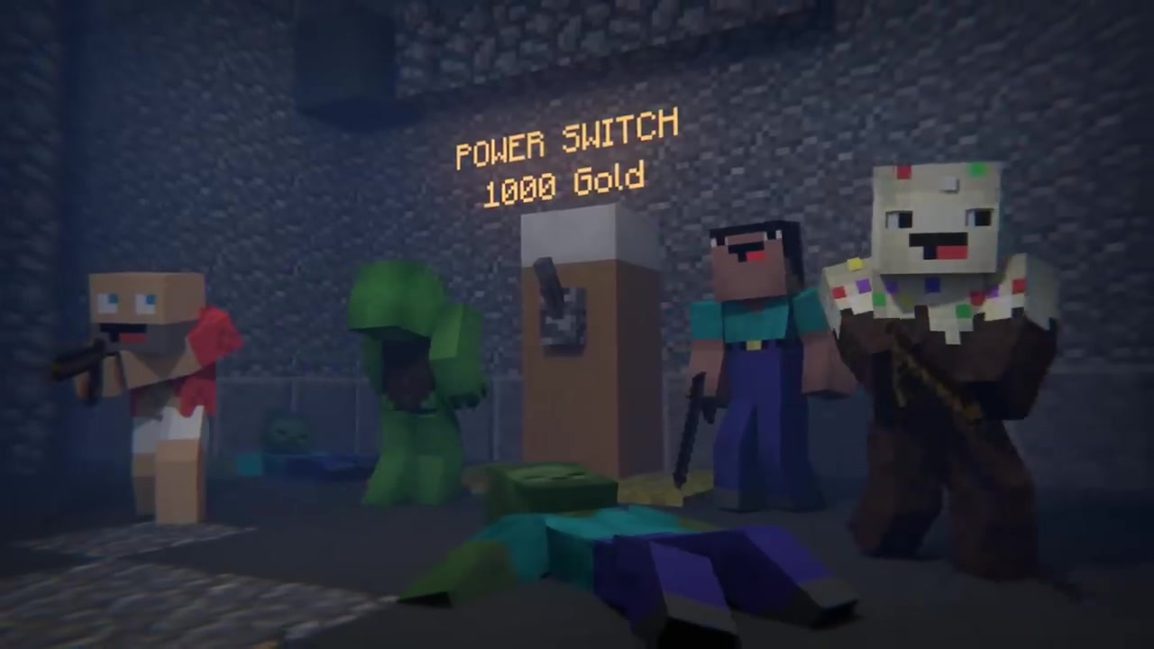 【BPS/Minecraft 动画】《我的世界》僵尸末日 (Minecraft 动画) [...