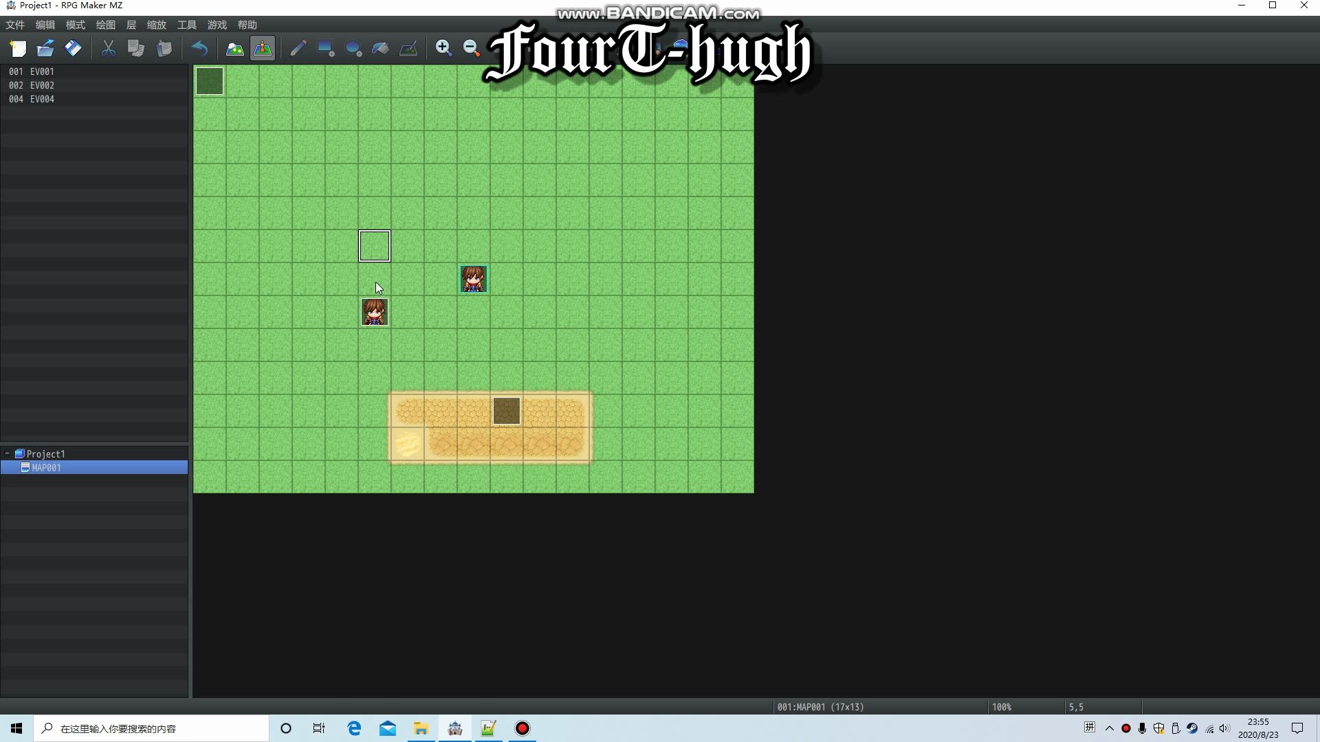 rpg maker mz战斗序列插件试做,目前只完成攻击移动,有BUG